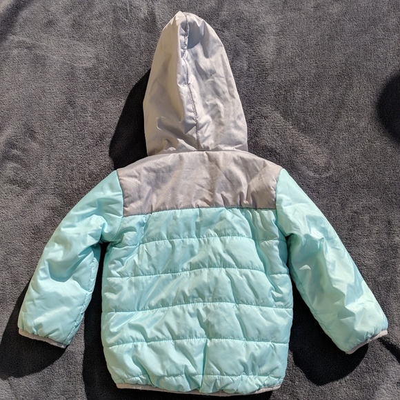 Champion | Jackets & Coats | Teal And Grey Toddler Winter Jacket | Poshmark